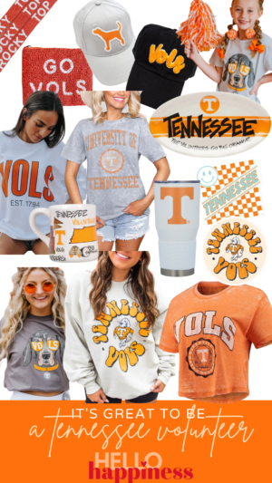 it's great to be a tennessee vol... all things orange | Hello! Happiness