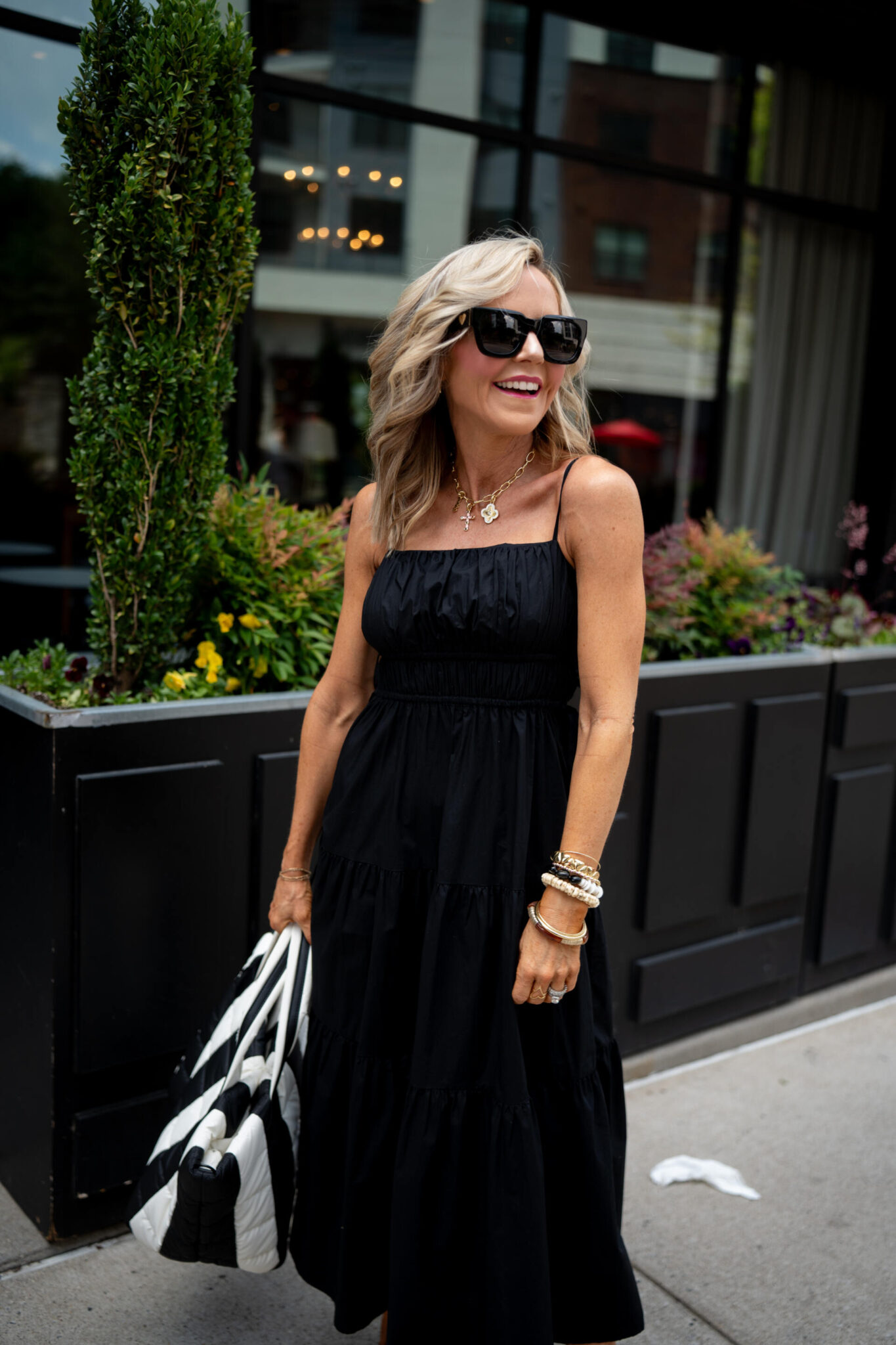 one look, two ways... the little loft midi | Hello! Happiness