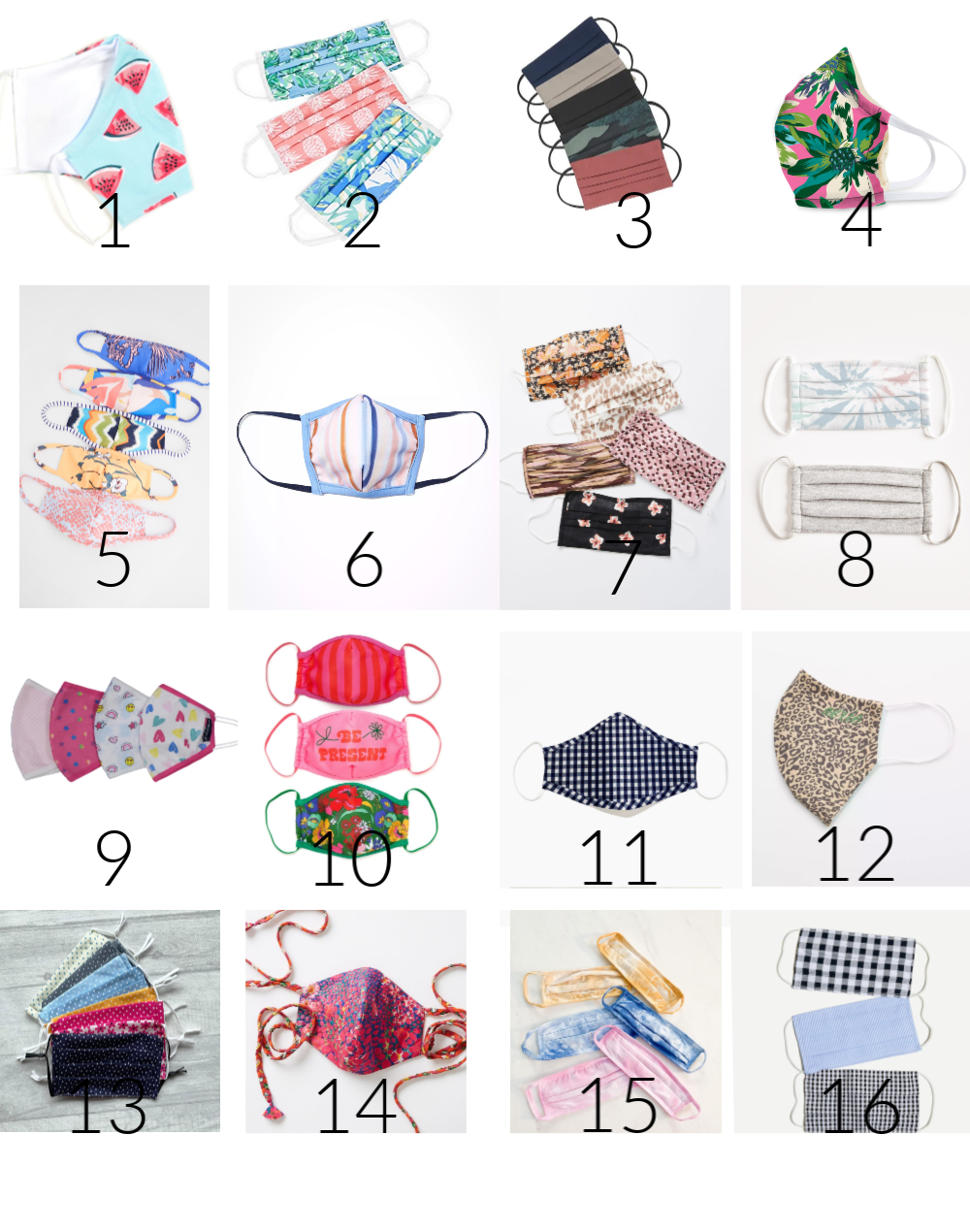 Fashionable Face Masks | Nashville life and style | Hello Happiness