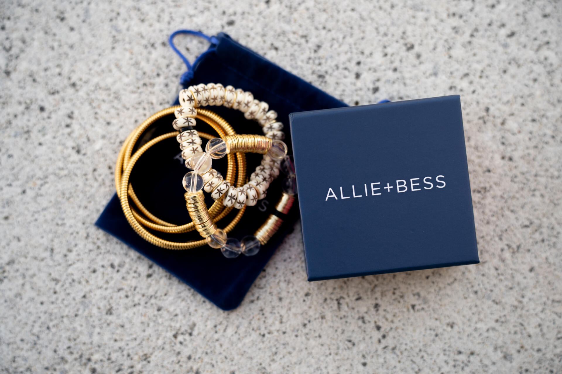 gifts worth giving... my newest allie + bess stack | Hello! Happiness