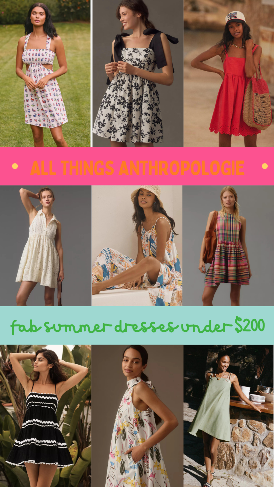 summertime sundresses under $200 | Hello! Happiness