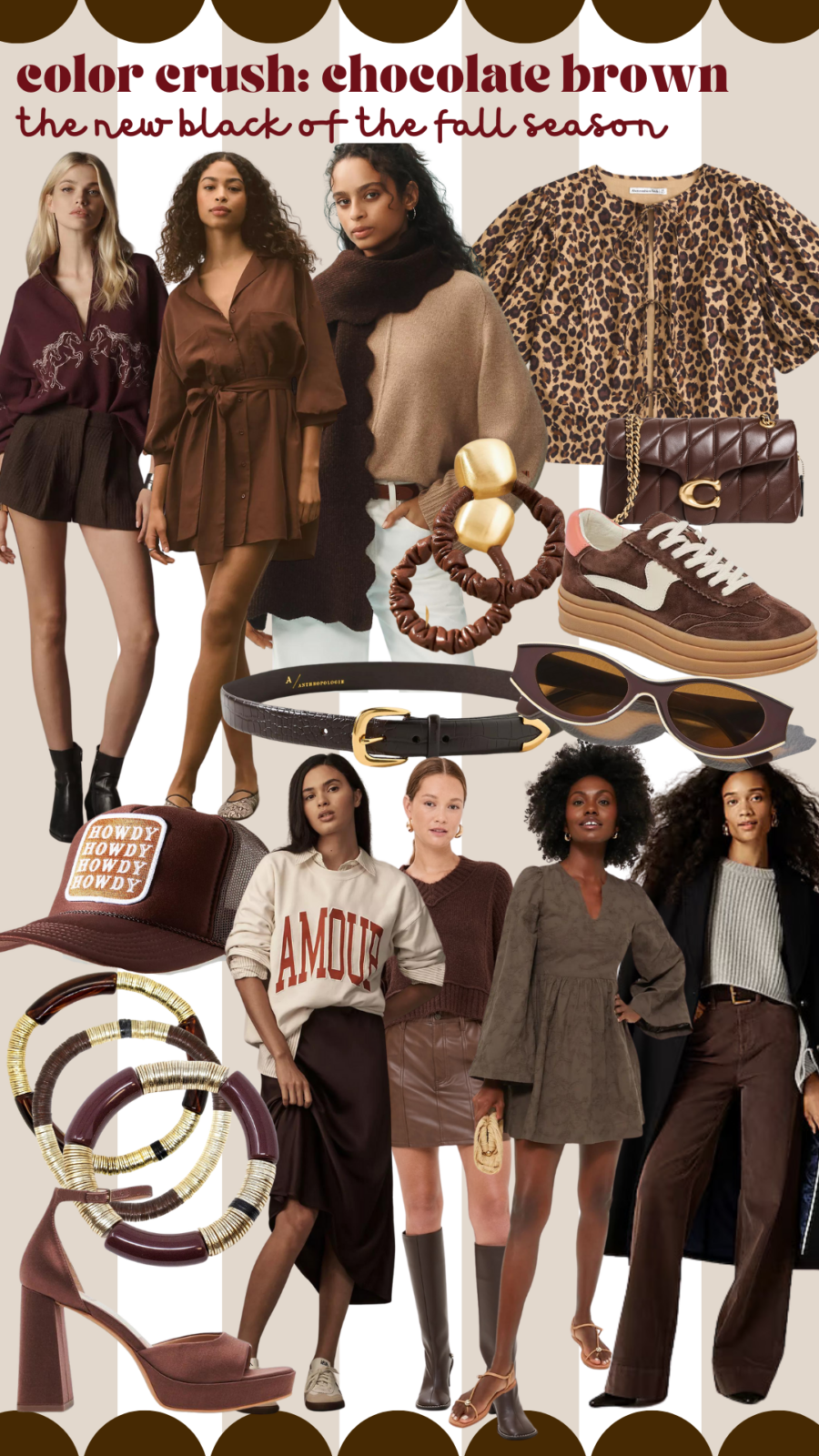 color crush | chocolate brown | Hello! Happiness