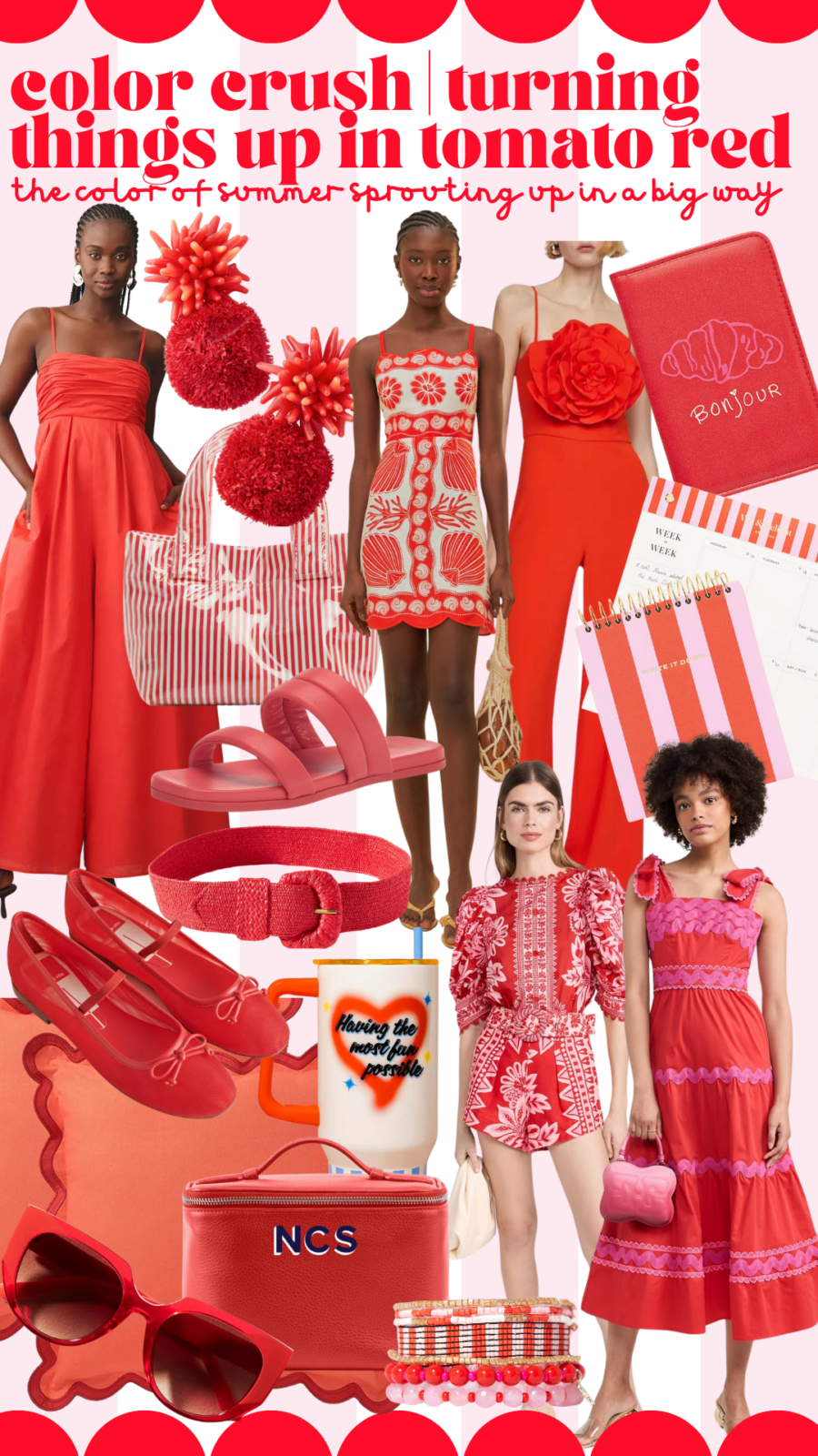 color crush | tomato red | Hello! Happiness