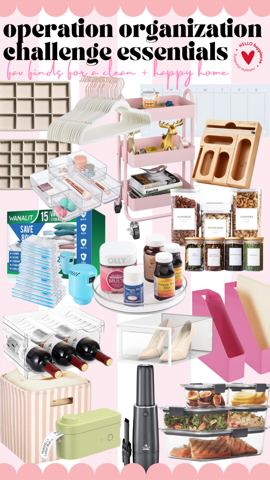 the 2024 january organization challenge | Hello! Happiness