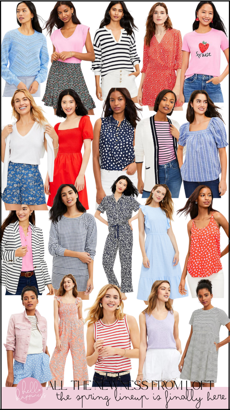 LOFT Spring Arrivals - Fashion & Style for Her - Hello! Happiness