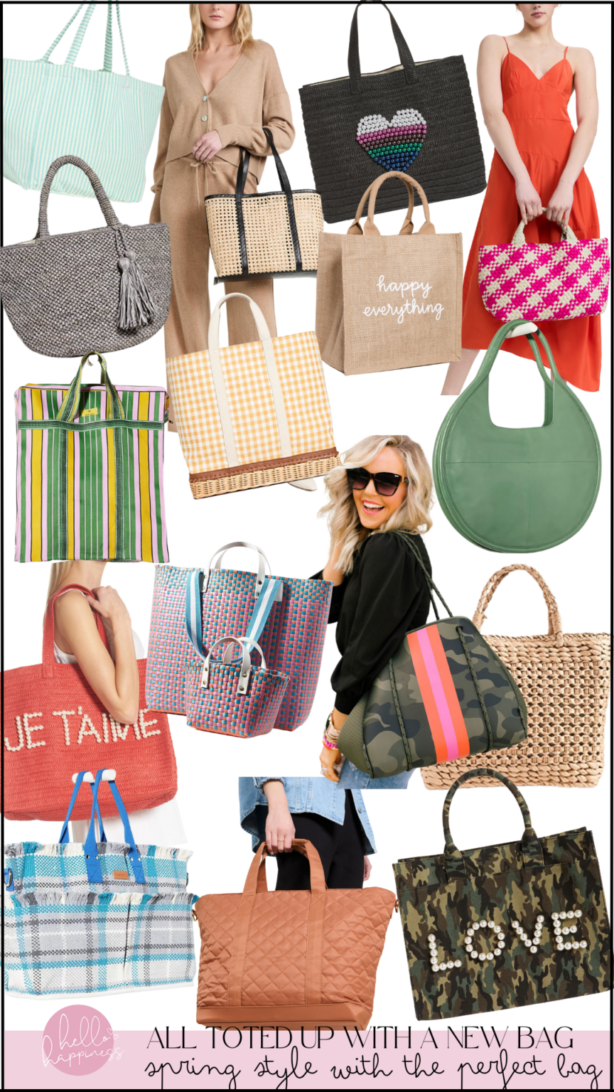 Trendy Totes for Spring 2022 - Fashion - Hello! Happiness